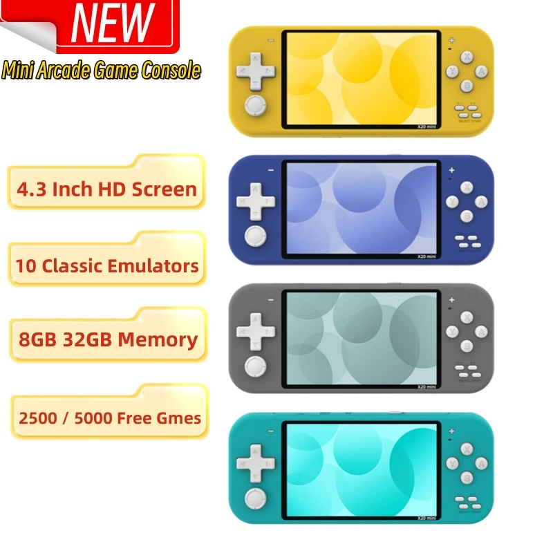 Fashion-Mini-Portable-Game-Console-With-Games-4-3-Inch-HD-Screen-8GB ...