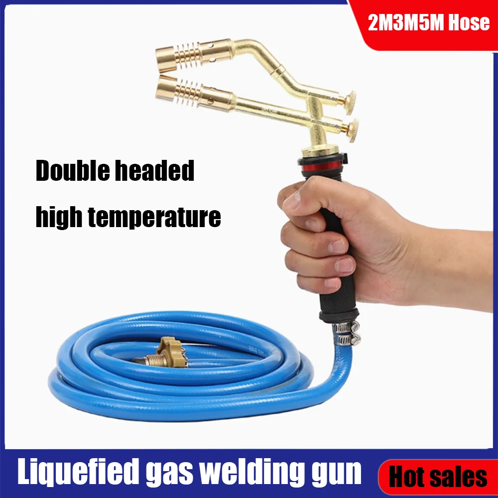 New Double head high-temperature gas liquefied gas welding gun air ...