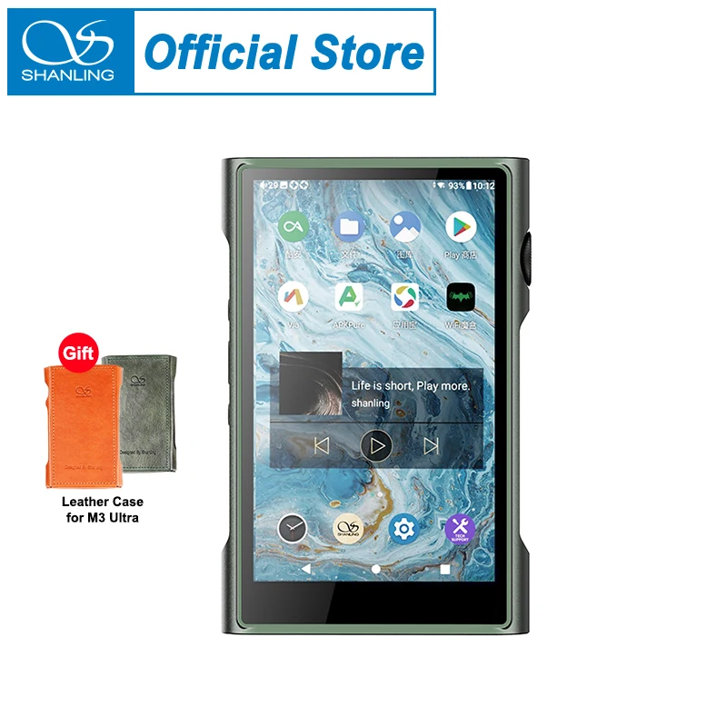 Shanling M3 Ultra Hi-res Android10 Portable Hifi Music Mp3 Player Dap 8 ...