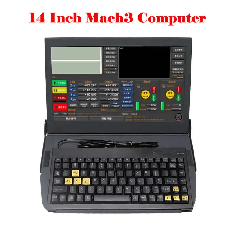 CNC-Mach3-Touch-Screen-Industrial-Control-Computer-14-Inch-with-RS232 ...
