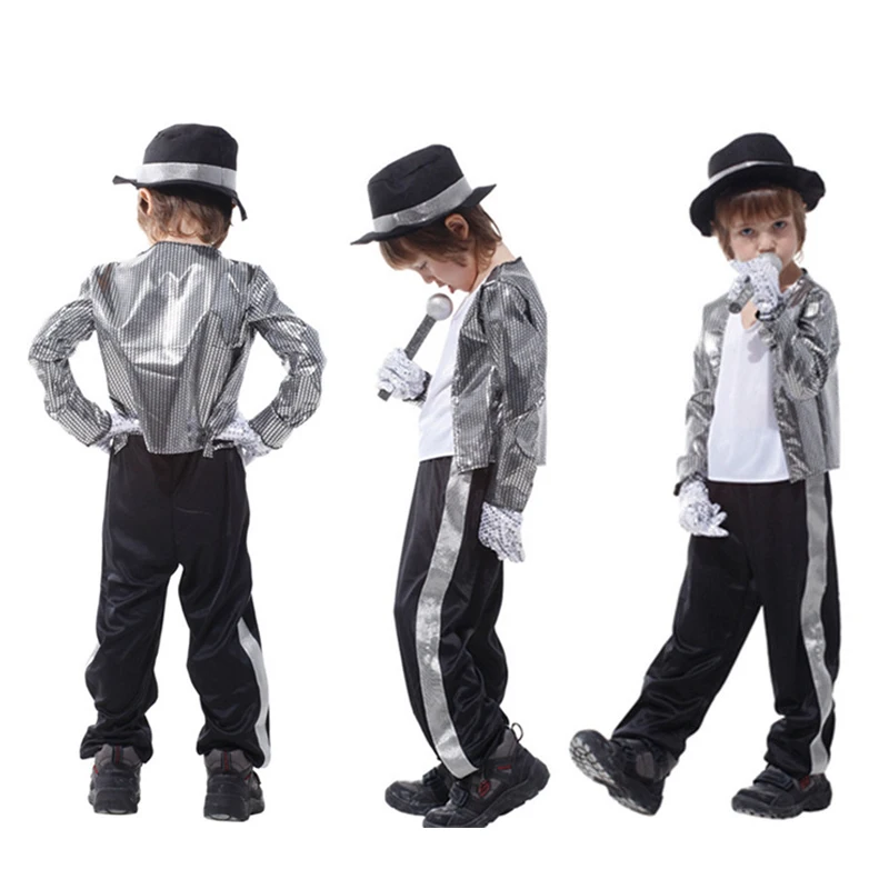 Children-MJ-Michael-Jackson-Cosplay-Costume-Coat-Billie-Jean-Kids-Party ...