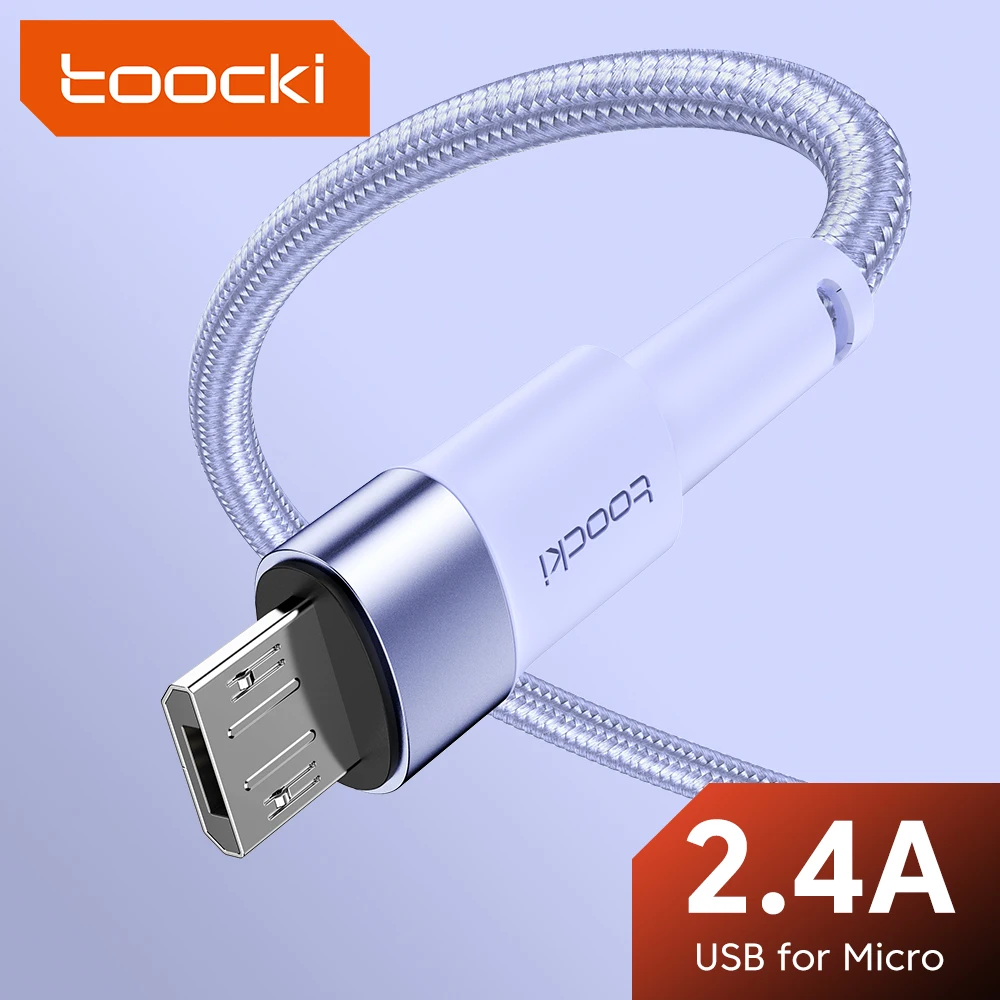 Toocki-Micro-USB-Cable-2-4A-Fio-de-carregamento-r-pido-Cabo-USB-Micro ...