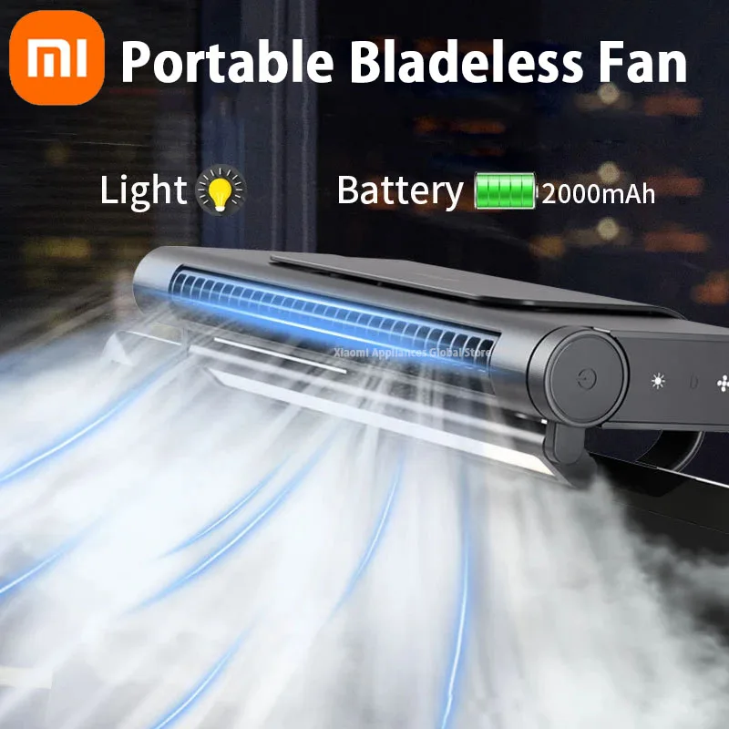 Xiaomi-Portable-Air-Conditioner-Rechargeable-Electric-fan-Adjustable ...