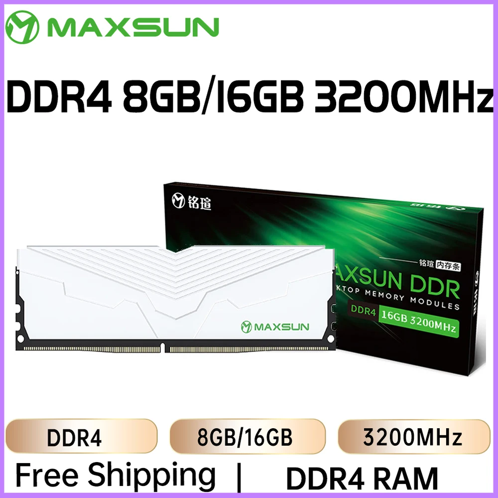 MAXSUN-memory-Ram-DDR4-8GB-16GB-3200MHz-interface-memory-Rams-DDR4-PC ...