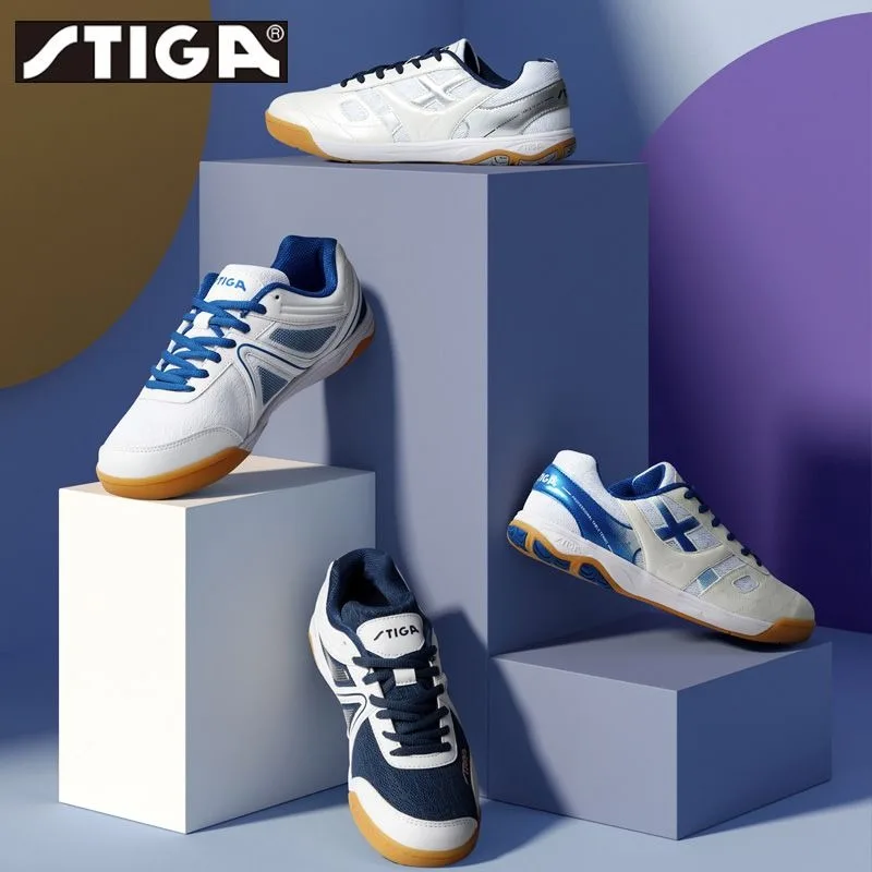 STIGA professional table tennis shoes anti slip breathable men's and ...