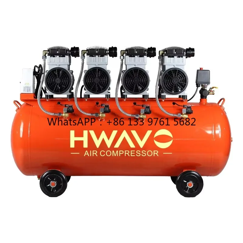 HWAVO Portable 200L 800L/min Small Electronic Silent air Compressor Car ...