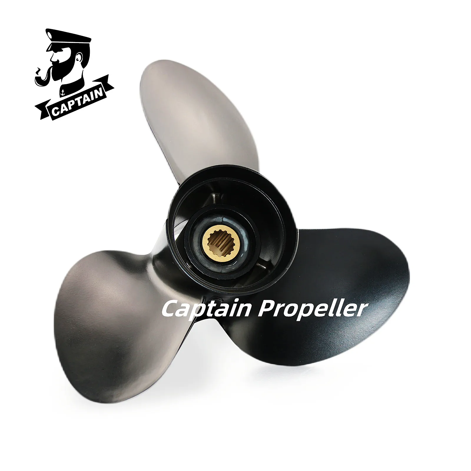 Captain Boat-hélice 13 1/2X15 para Motor fueraborda Suzuki 70 80 90 100 ...