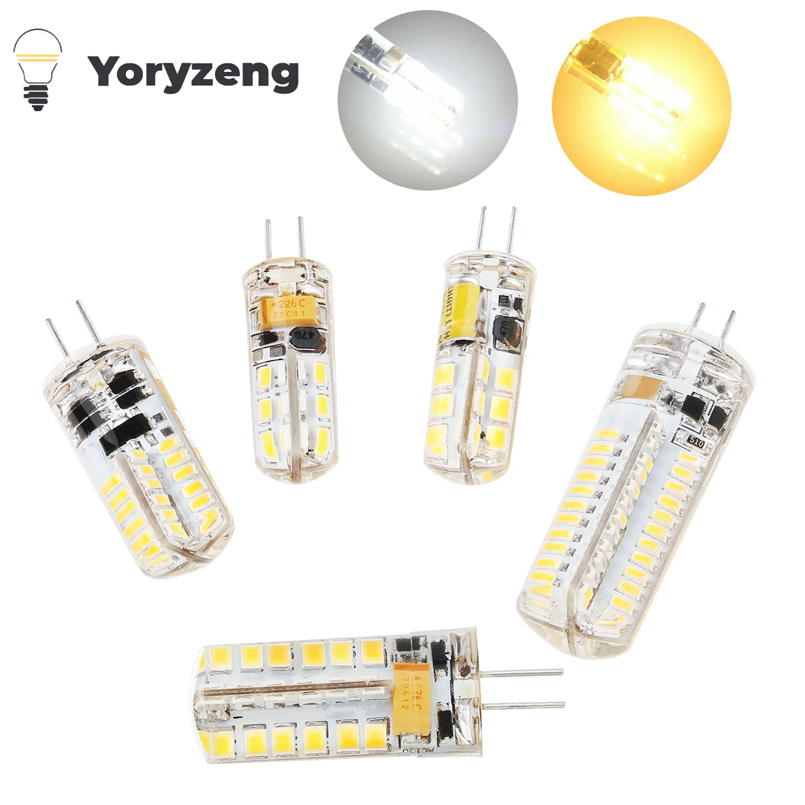 G4 LED Glühbirne 12V 220V 2W 3W 5W 9W 12W SMD Bi-Pin ersetzen 50W ...