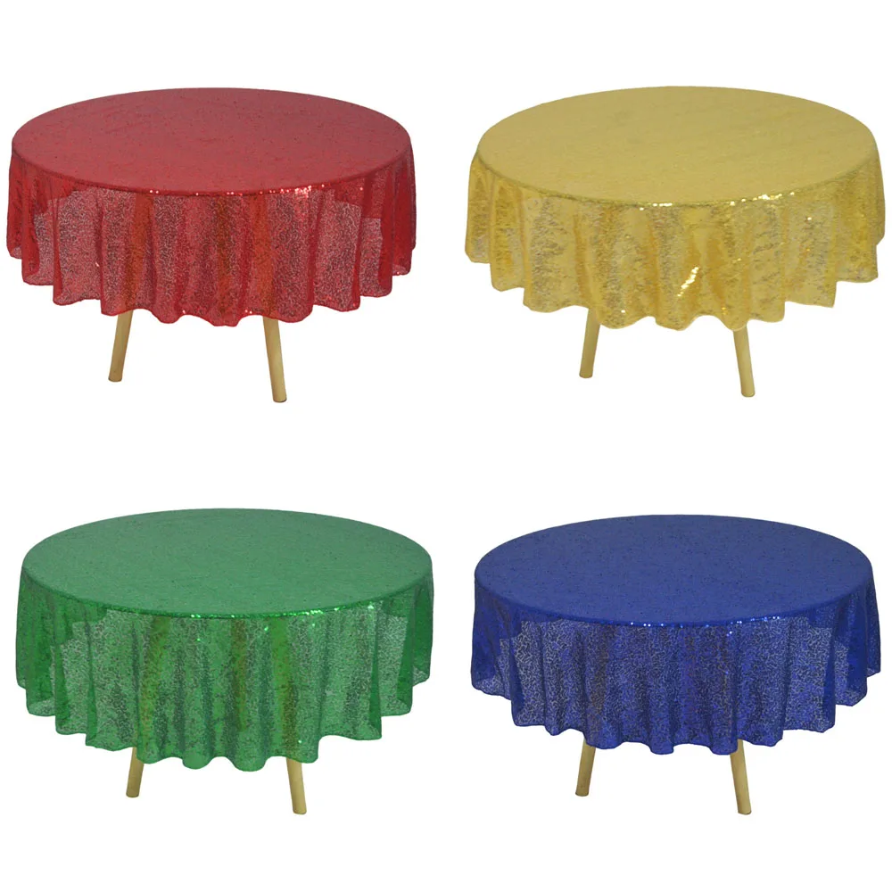 Shiny-Sequin-Round-120cm-Tablecloth-Restaurant-Coffee-Tea-Table-Cover ...