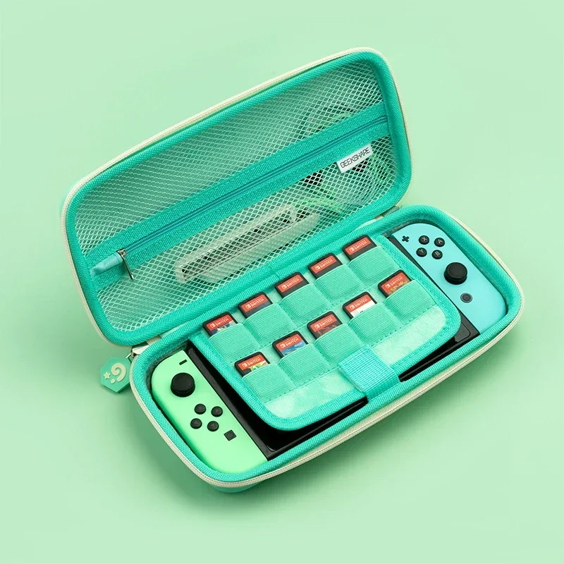 Nintendo Switch Case Hard Storage Bag For Switch OLED Leaf Protective ...