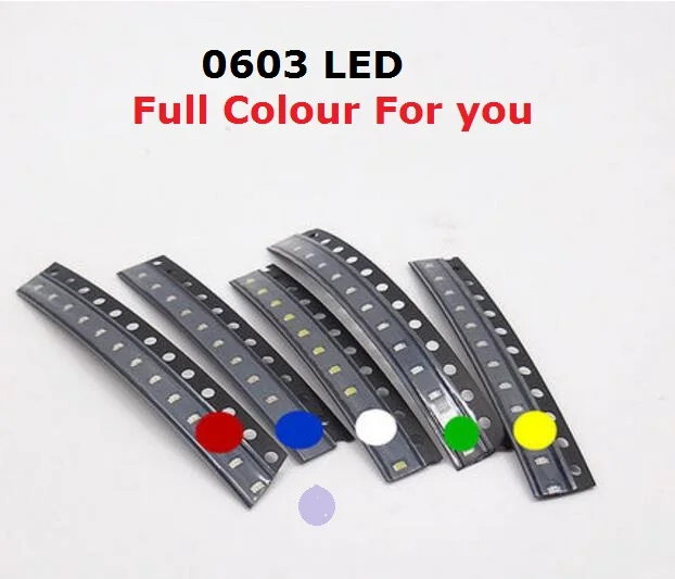 Free-Ship-100PCS-Small-Red-Lamp-Beads-0603-SMD-LED-0603-RED-Light ...