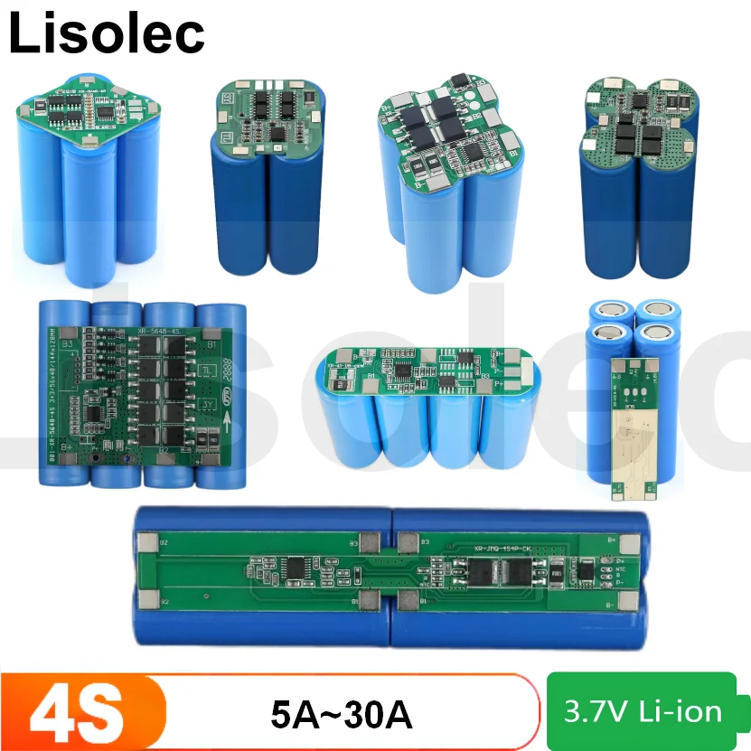 4S-BMS-18650-Li-ion-Lipo-Lithium-Battery-Charge-Discharge-Protection-Circuit-Board-Module-for ...