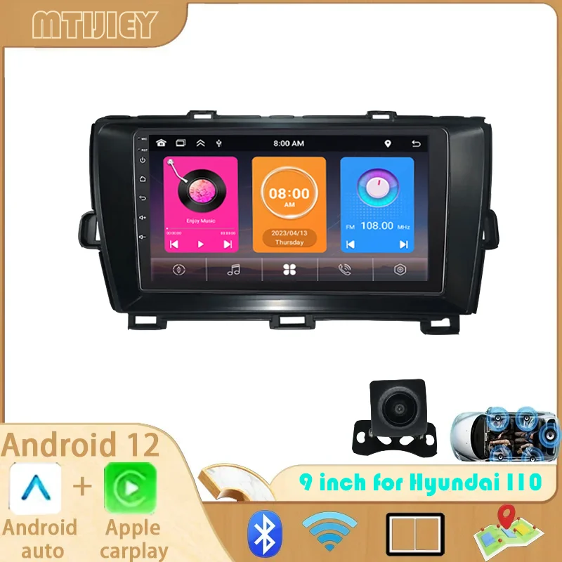 9-Inch-Wireless-CarPlay-Android-Auto-Radio-for-Toyota-Prius-XW30-2009 ...