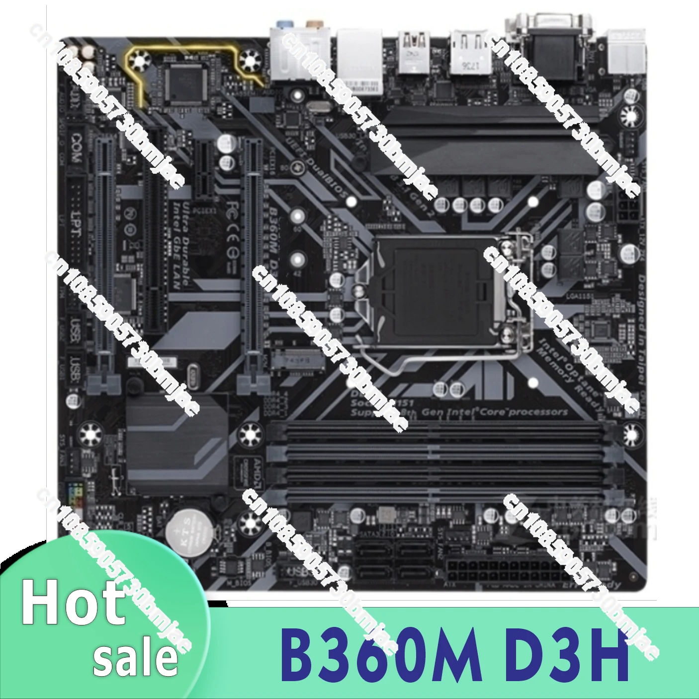 B360M D3H 오리지널 LGA 1151 DDR4 데스크탑 esports 게임 컴퓨터 마더보드, 100% - 티몬