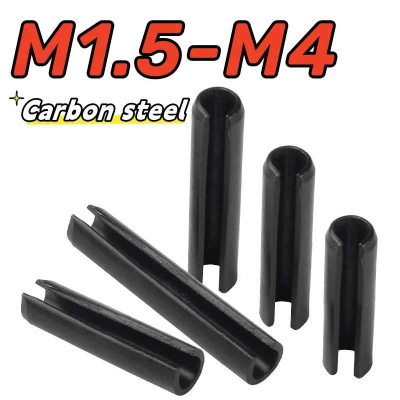 30-100pcs-Black-65-Manganese-Steel-M1-5-M2-M2-5-M3-M4-Cylindrical-Pin ...
