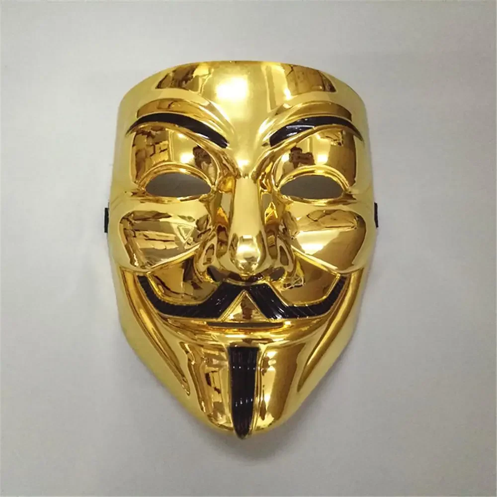 Halloween Cosplay Masks V for Vendetta Movie Anonymous Mask for Adult ...