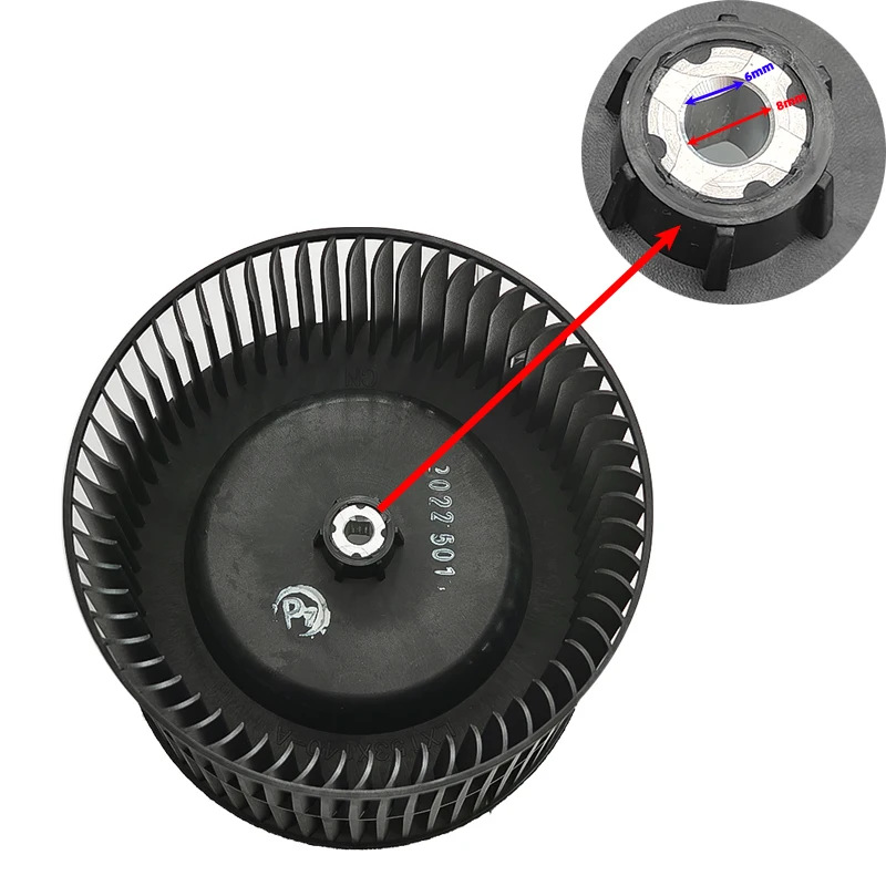 Suitable for the Fan Wheel on Range Hoods, Size 140*152mm, Black Color ...