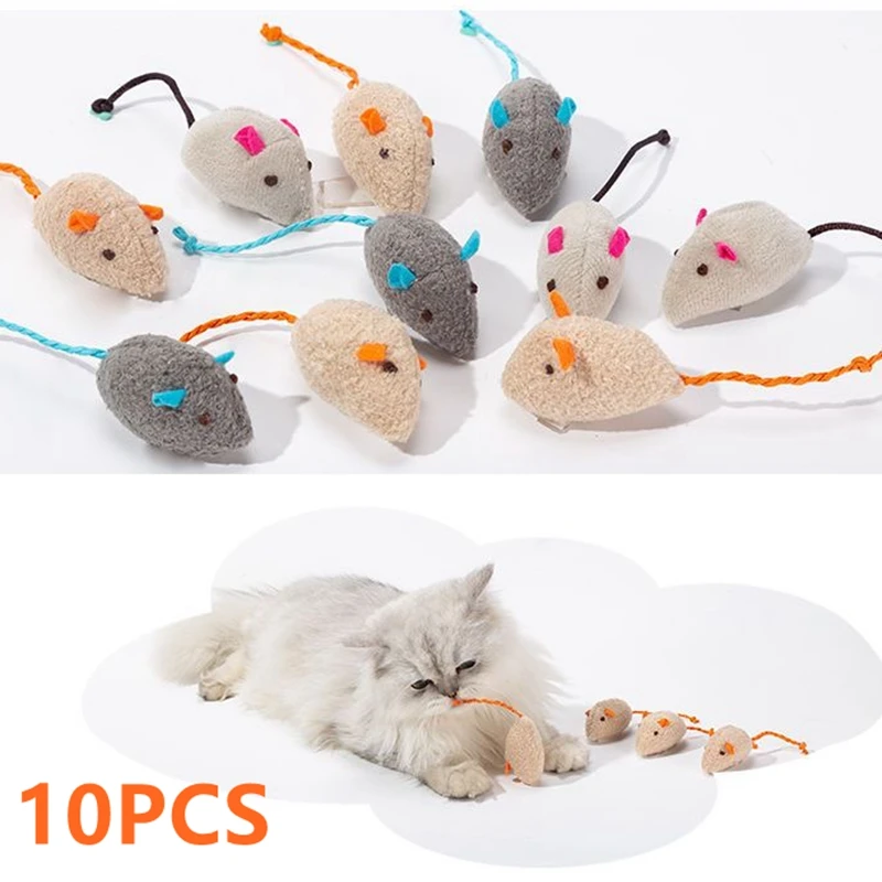 1-5-10-pcs-Funny-Plush-Cat-Toy-Soft-Interactive-Mice-Mouse-Toys-For ...