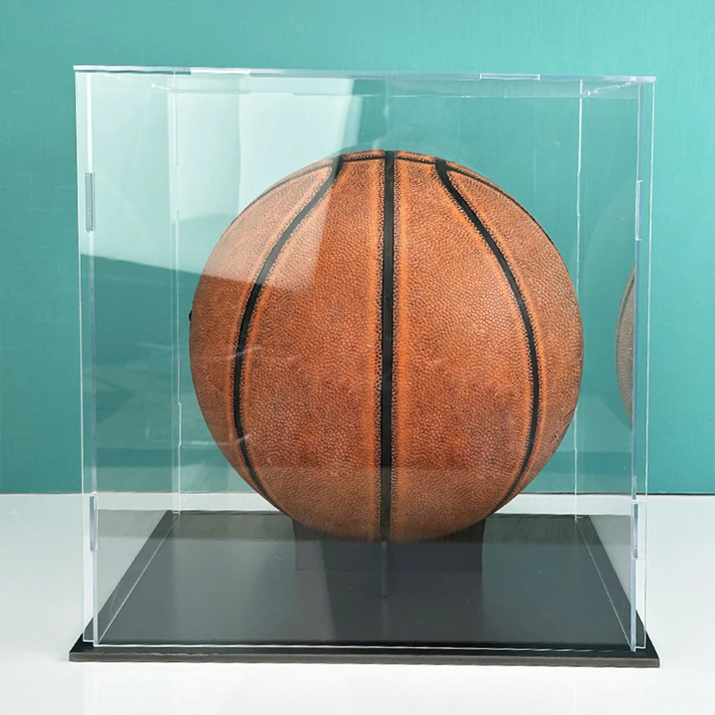 Transparent-Acrylic-Basketball-Football-Display-Box-For-Exhibition ...