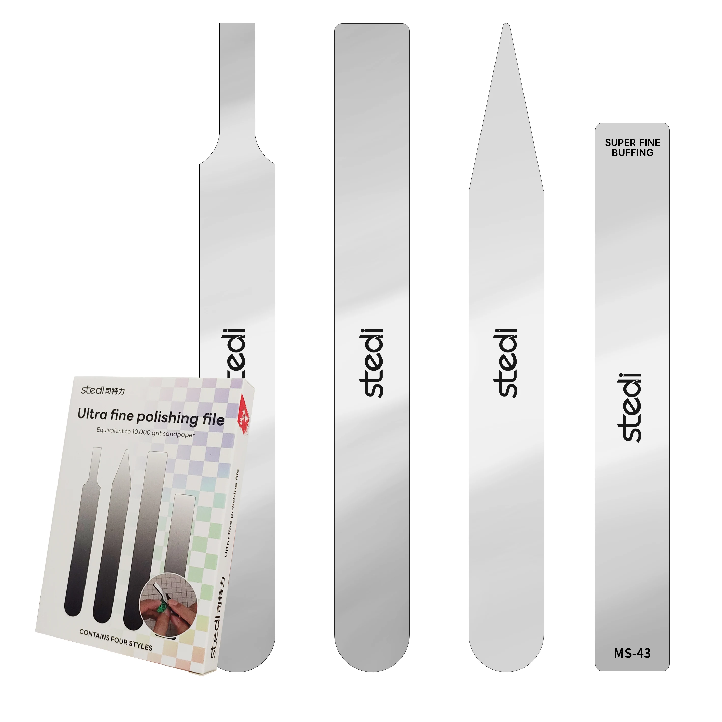 stedi-Model-Polishing-Tools-4-PCS-Ultimate-Precision-Files-10000-Grit ...