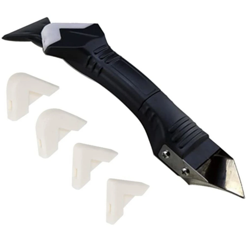 5 in1 Silicone Remover Sealant Smooth Scraper Caulk Finisher Grout Kit ...