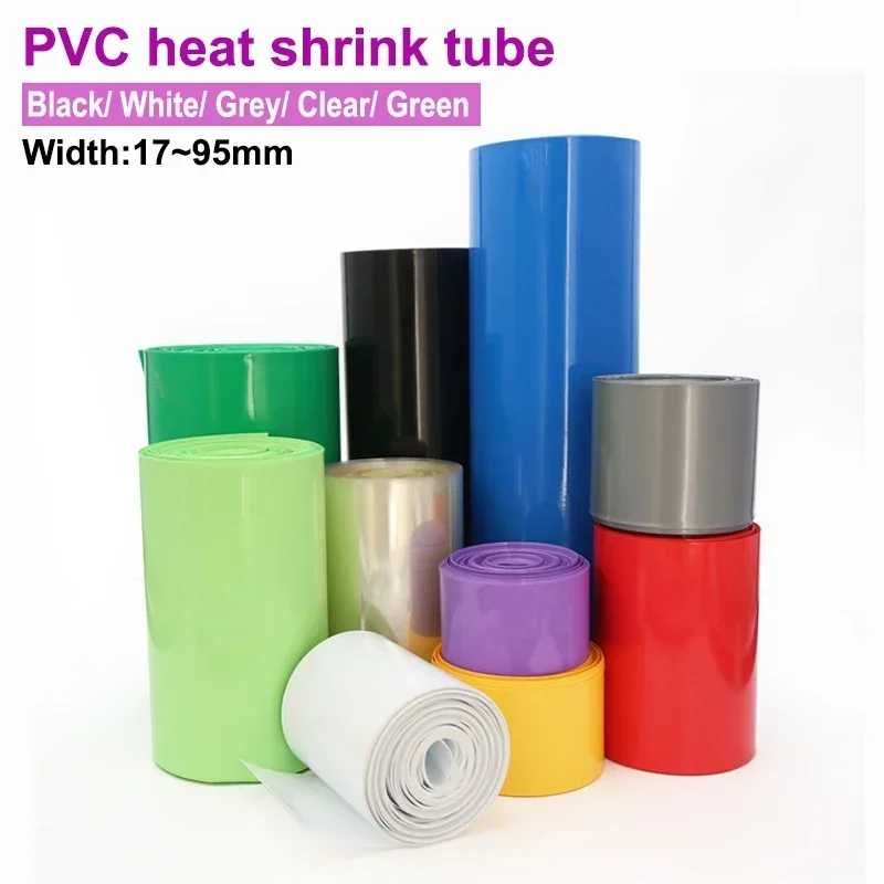 2-5-20M-Width17-95mm-18650-21700-26650-Pack-Lipo-Battery-Wrap-PVC-Heat ...