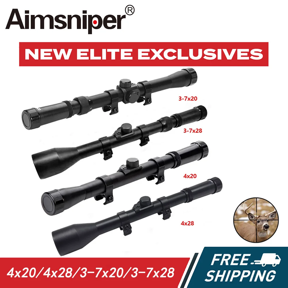 Hunting-4x20-4x28-3-7X20-3-7x28-Riflescope-Telescopic-Sight-Reflex ...