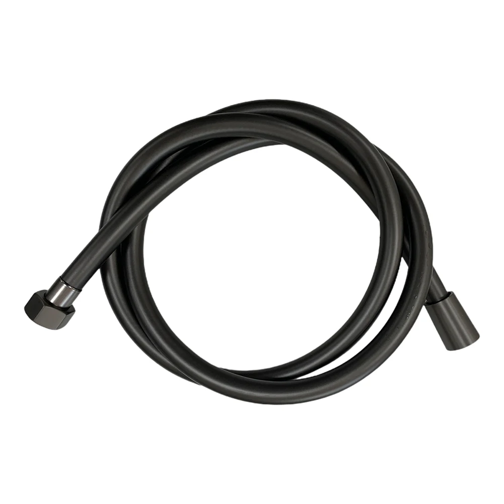 Shower-Hose-High-Pressure-PVC-for-Bathroom-Handheld-Head-Grey-Black ...