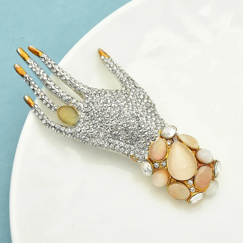 Famous-Design-Creative-Elegant-Beautiful-Hand-Brooches-Pins-for-Women ...
