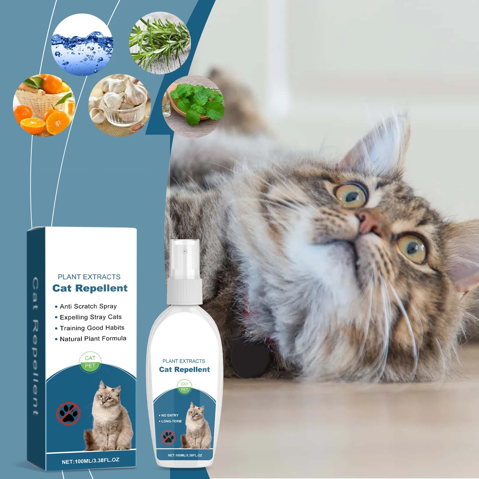 100ml-Natural-Cat-Scratch-Deterrents-Spray-No-Stimulation-Anti-Scratch ...