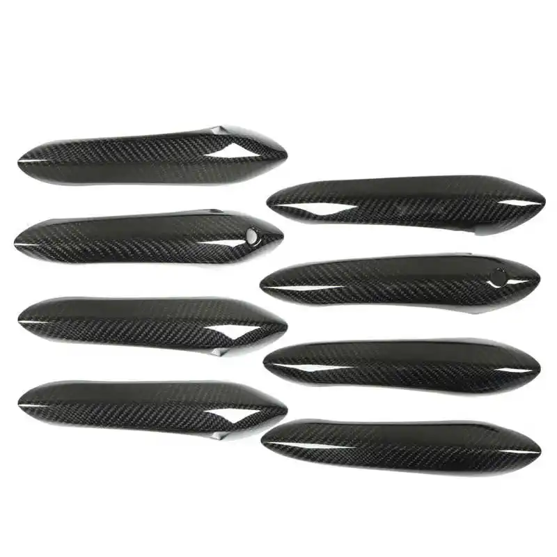 Outside-Door-Handle-Trim-Clear-Texture-Real-Carbon-Fiber-Car-Exterior ...