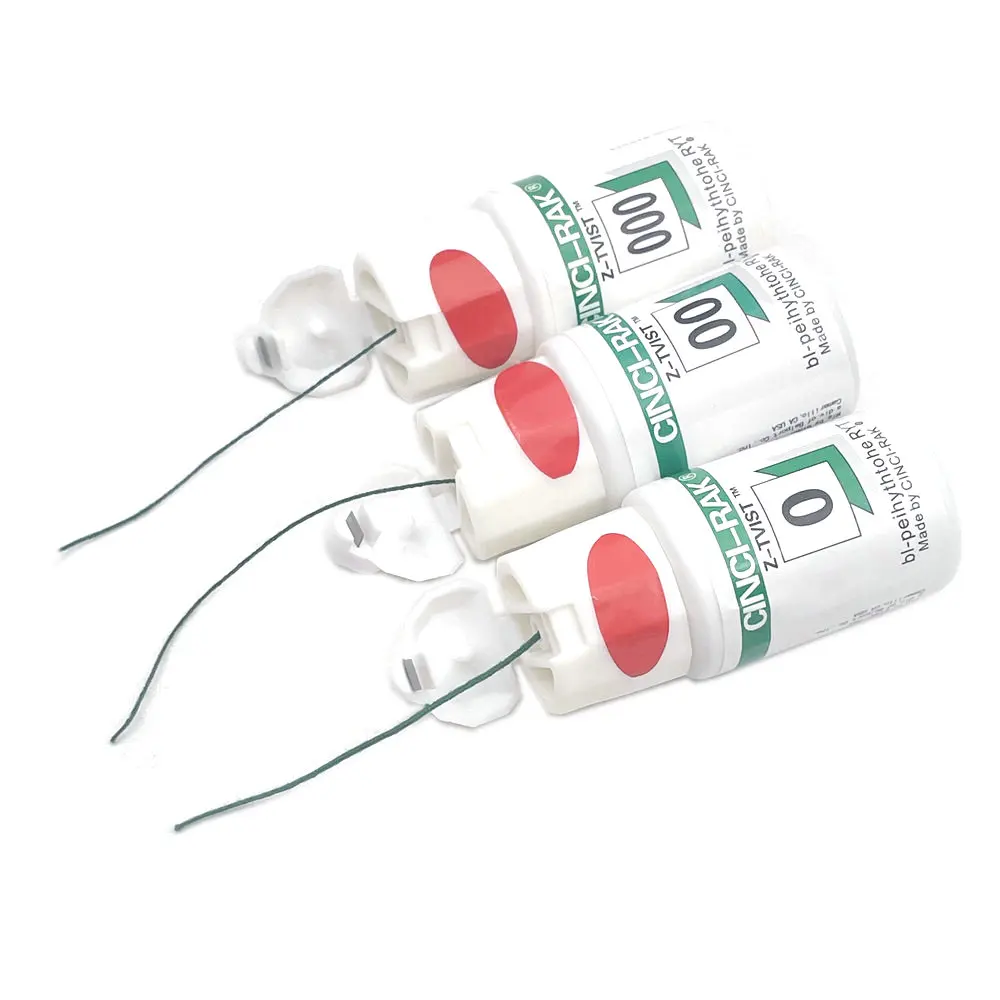 Dental Thread Disposable Gingival Retraction Cord Knitted Cotton Gum ...