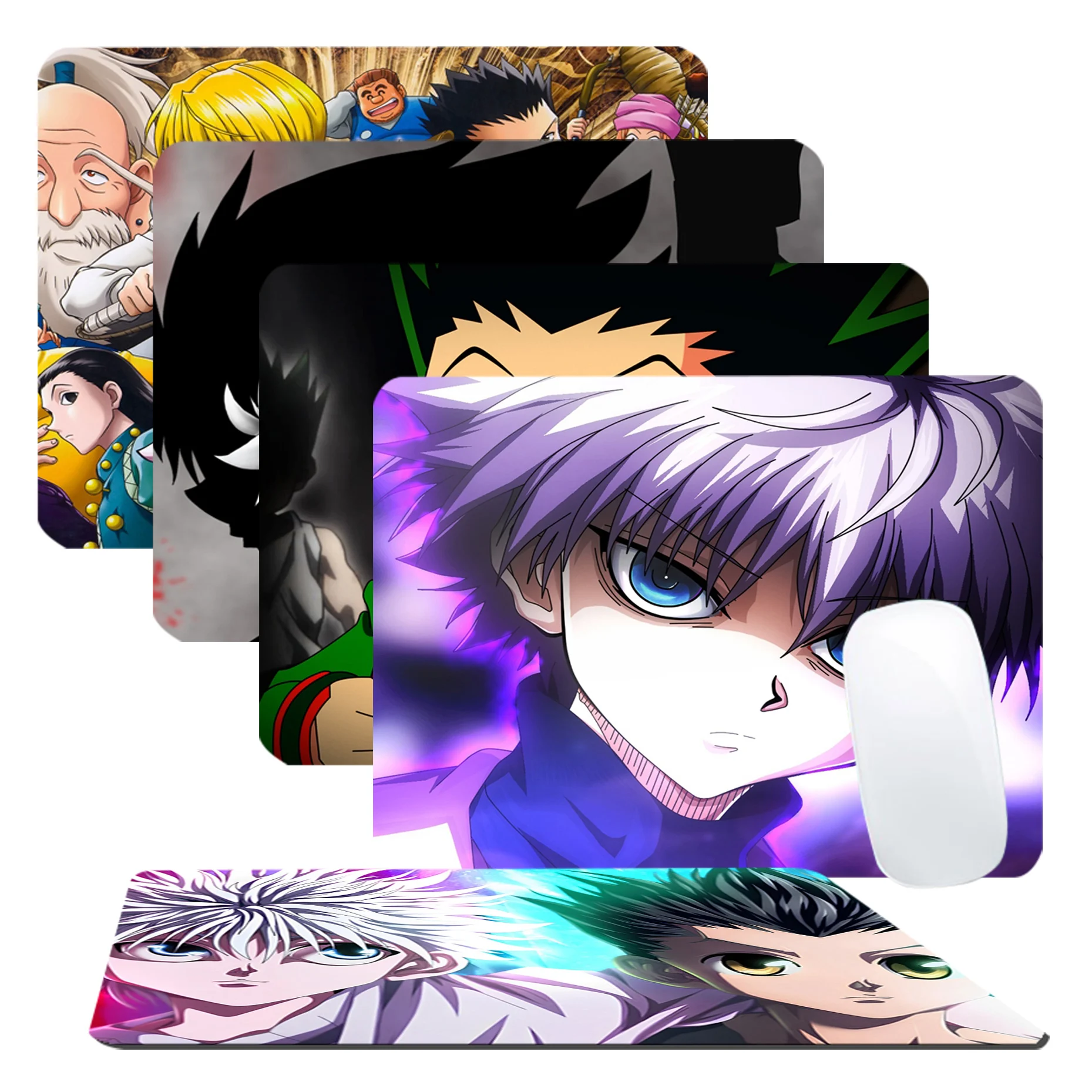 Hunter X Hunter Anime Mousepad Non slip Lockedge Cartoon Anime Gaming ...