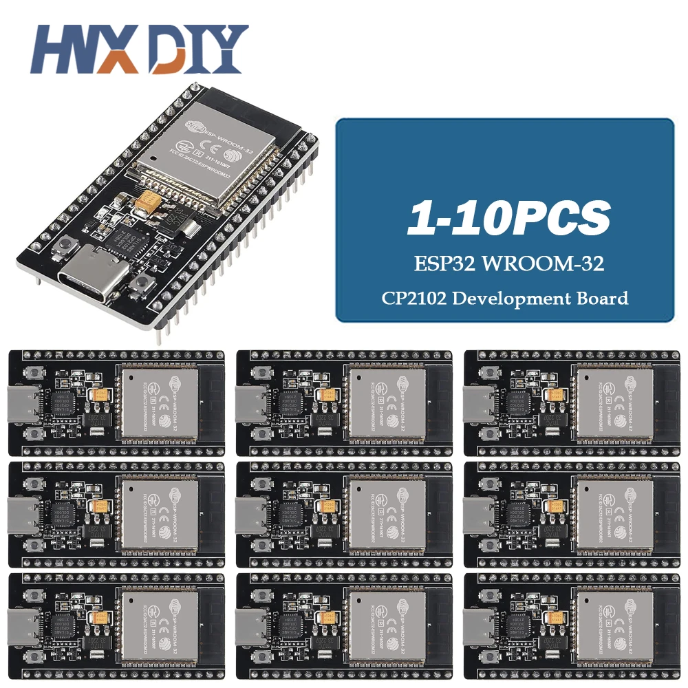 1-10PCS-ESP32-Development-Board-WiFi-Bluetooth-module-Ultra-Low-Power ...