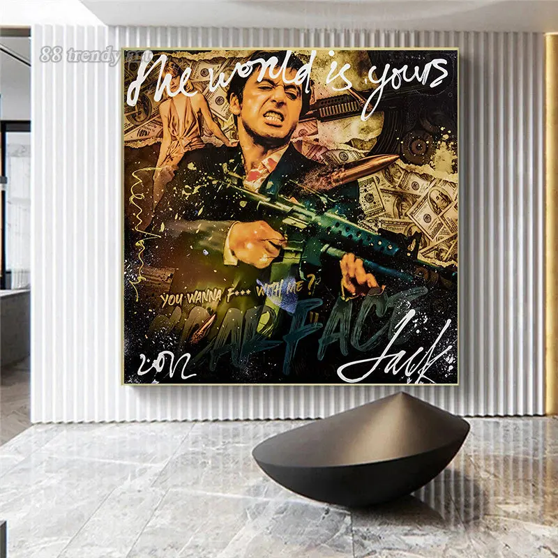 Scarface Wallpaper Mural