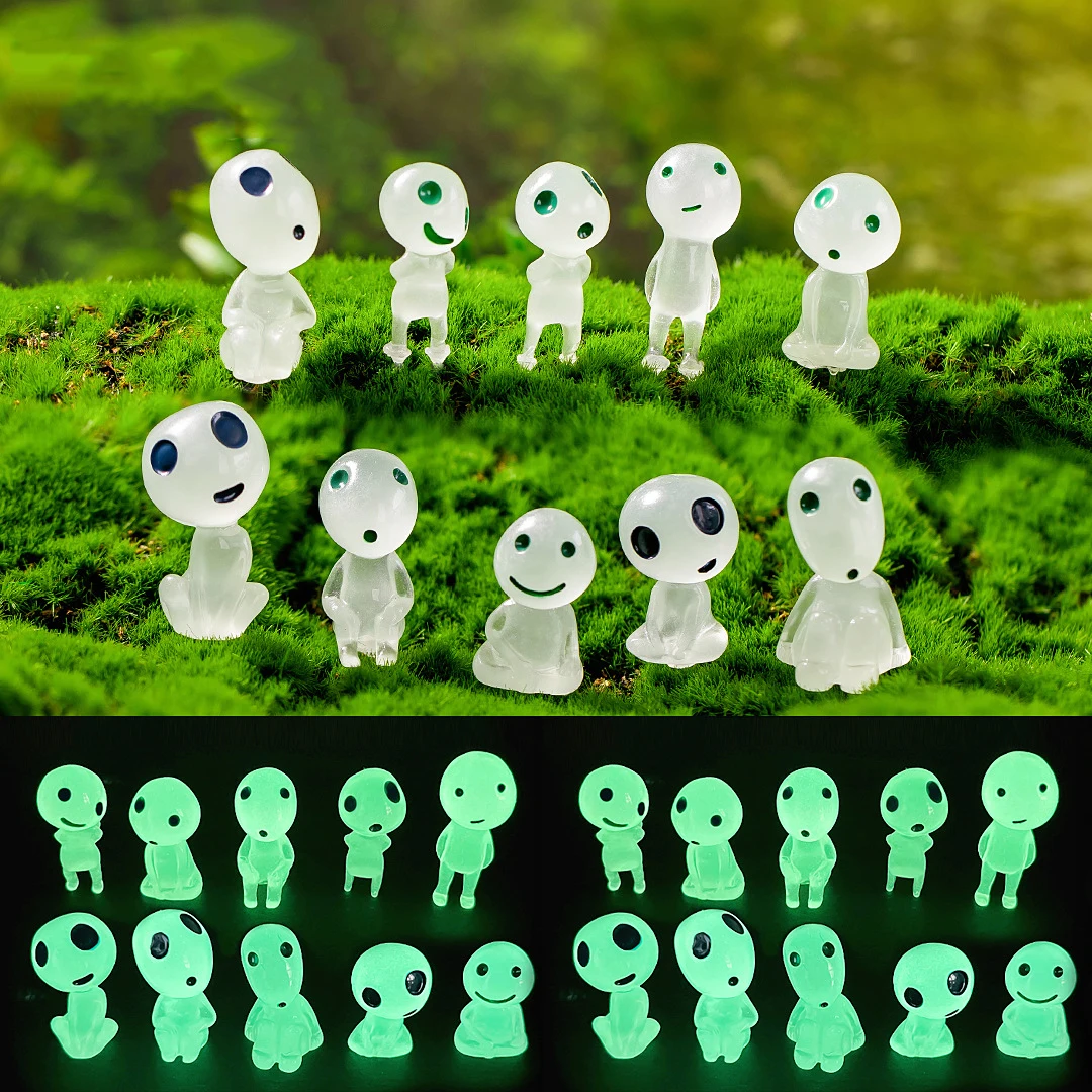 10pcs-Ghibli-Kodama-Tree-Spirit-Princess-Mononoke-Mini-Action-Figure ...