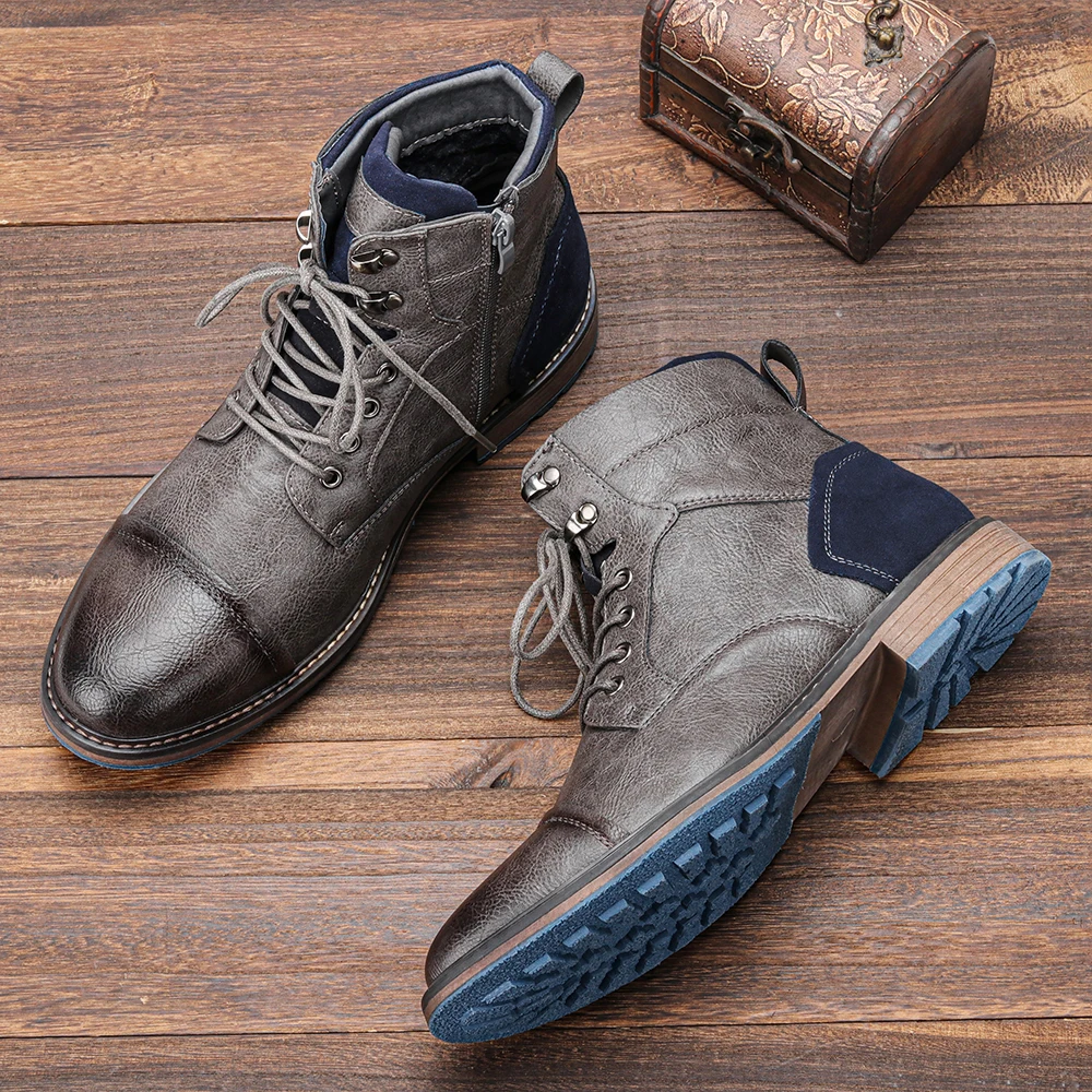 Size-7-13-Ankle-Boots-For-Men-Men-s-Leather-boots-Brand-Boot-for-men ...