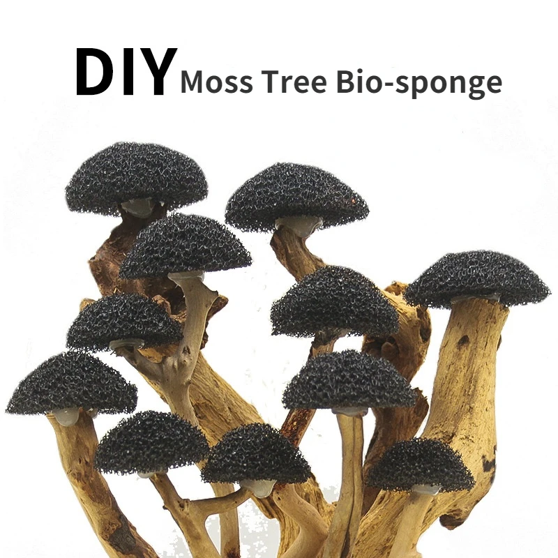 Stainless Steel Aquarium Moss Tree Sponge | Stainless Steel Fish Tank ...