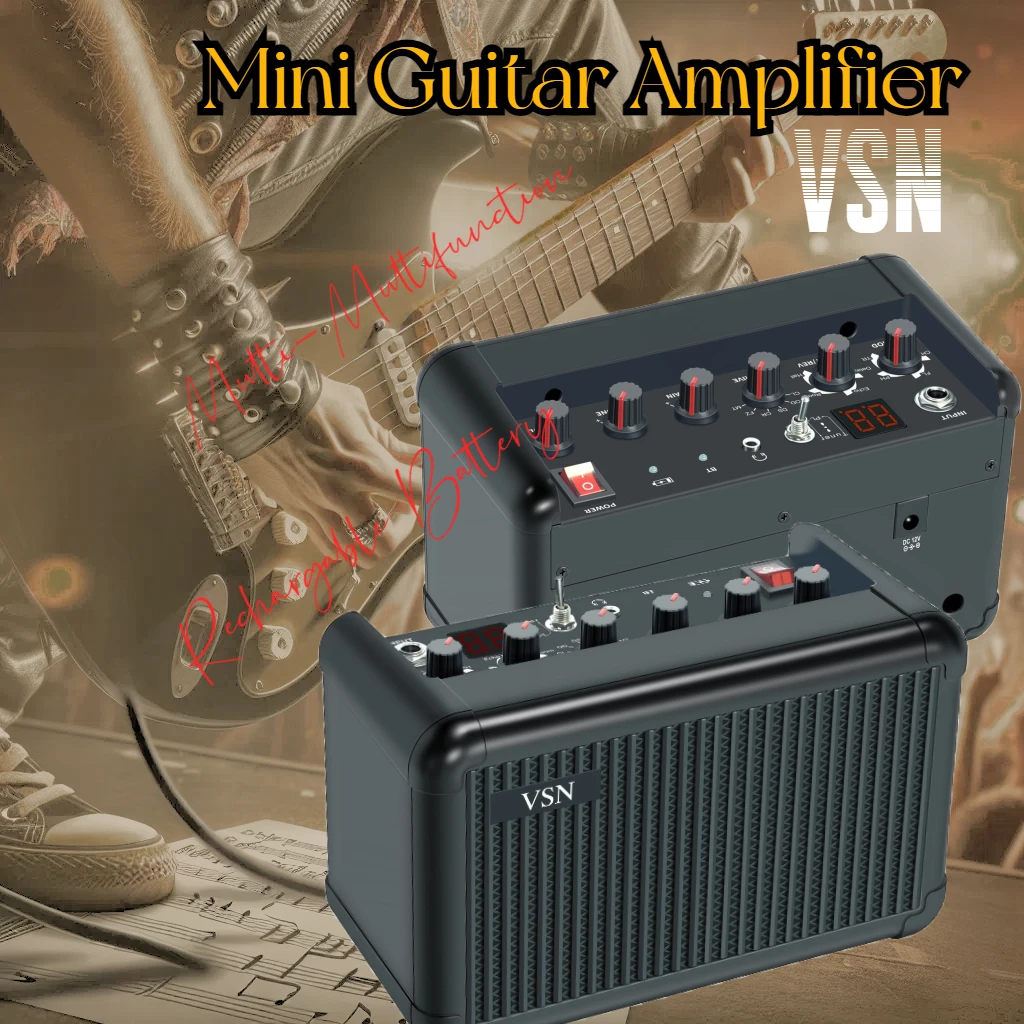 VSN-Mini-Baixo-Amplificador-Multi-Multifun-es-Alto-Desempenho-Bateria ...
