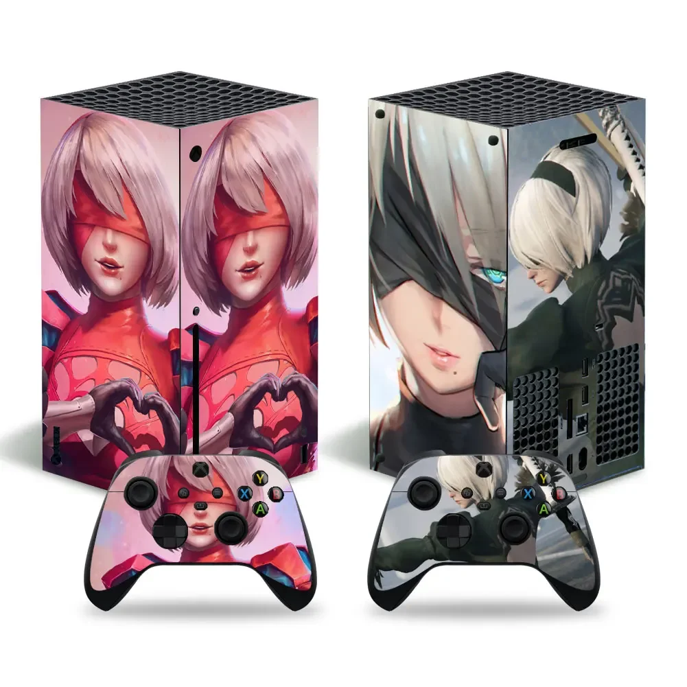 Nier-Automata-design-Skin-Sticker-Decal-Cover-for-Xbox-Series-X-Console ...