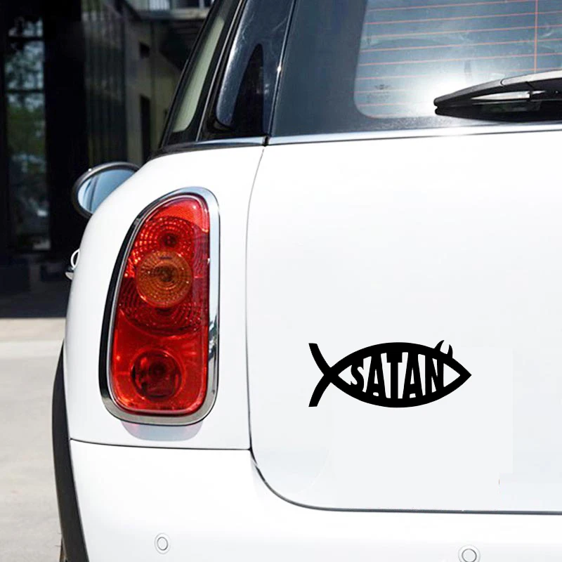 Personalized-Satan-Fish-Animal-Modeling-Fashion-Decoration-Car-Decal ...
