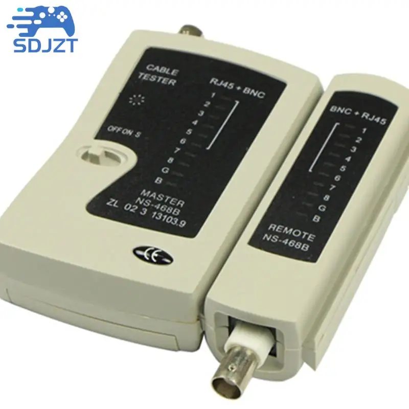 BNC Coaxial RJ45 Cable Lan Tester Network Tester Cat5 Cat 6 Cat7 UTP ...