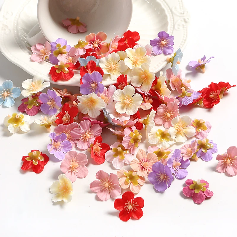 50-100Pcs-Mini-Artificial-Flowers-Fake-Flowers-Head-For-Home-Decor ...