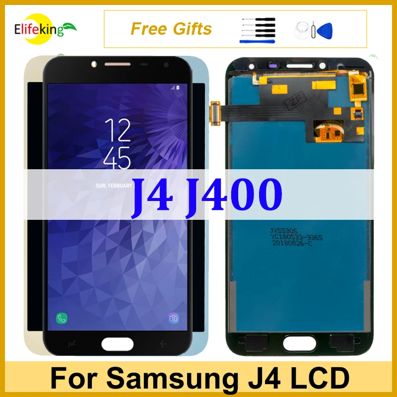 LCD For Samsung Galaxy J4 J400 Display Touch Screen J400F/DS J400G/DS Digitizer Assembly ...