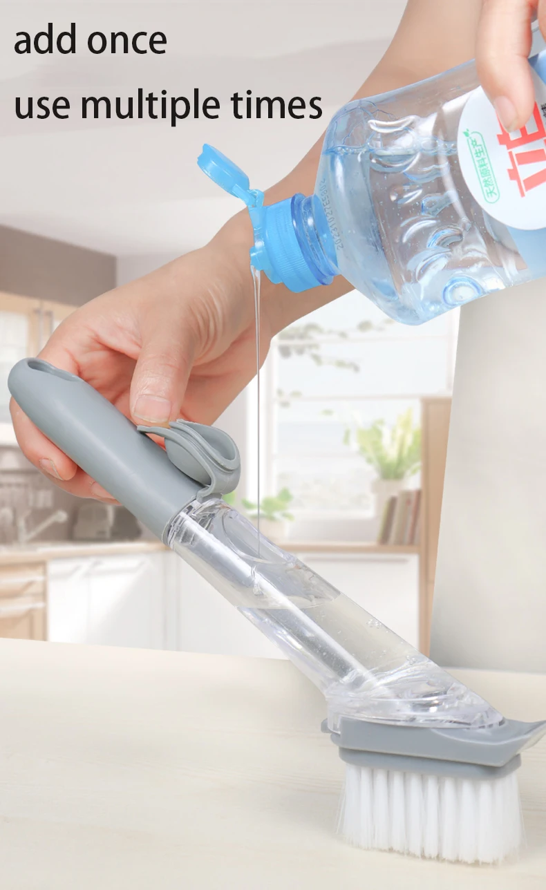 Washing Sponge Pot Cleaner Gadgets | Dishwashing Liquid Pot | Cleaning ...