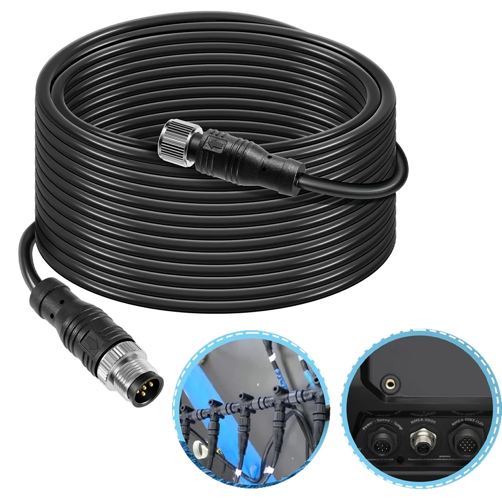 NMEA 2000 (N2K) 6m-Foot Drop Cable Backbone Cable Extension Cable ...