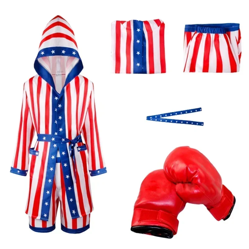 New-Arrival-Rocky-Balboa-Boxing-King-Uniform-for-Adult-Kids-Unisex ...