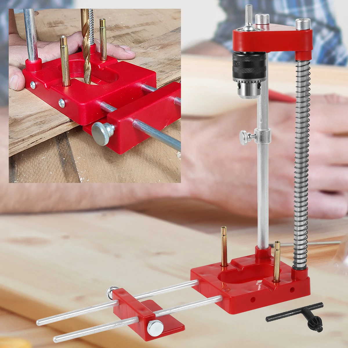 Woodworking-Drill-Locator-Tool-Accurate-Drilling-Positioner-6-8-10mm ...