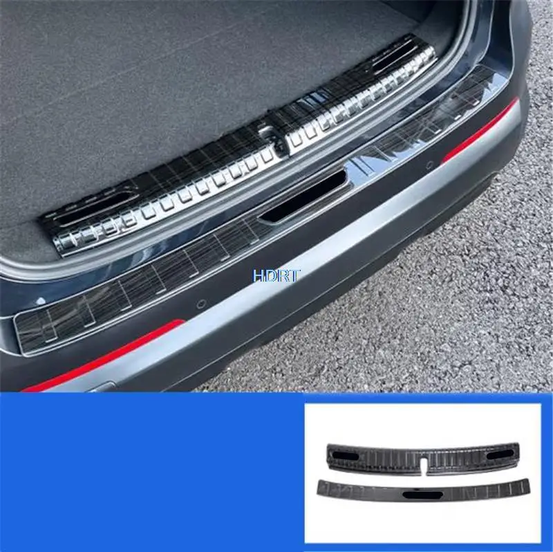 Rear-Bumper-Plate-With-logo-Trunk-Tail-Door-Guard-Cover-Trim-For-BMW-X1 ...