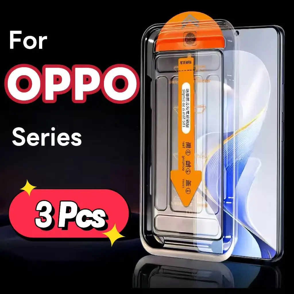 Premium 3 - Pack HD Tempered Glass Screen Protector for Oppo A9x